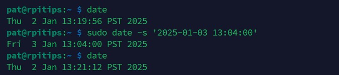How to Set the Date & Time on Raspberry Pi (Desktop & Lite) – RaspberryTips