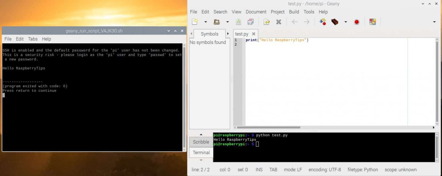 How To Use Geany On Raspberry Pi Full Guide With Pictures Raspberrytips