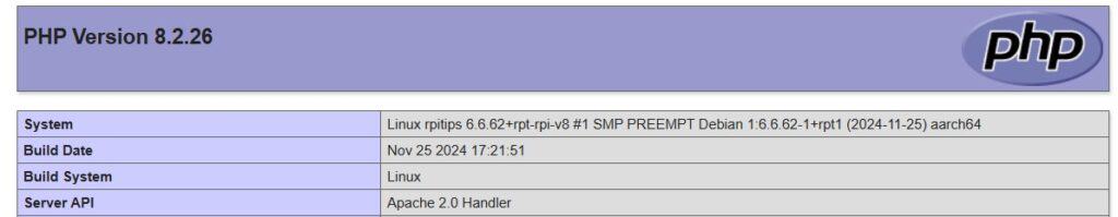 Set Up a LAMP Web Server on a Raspberry Pi in 2025 – RaspberryTips