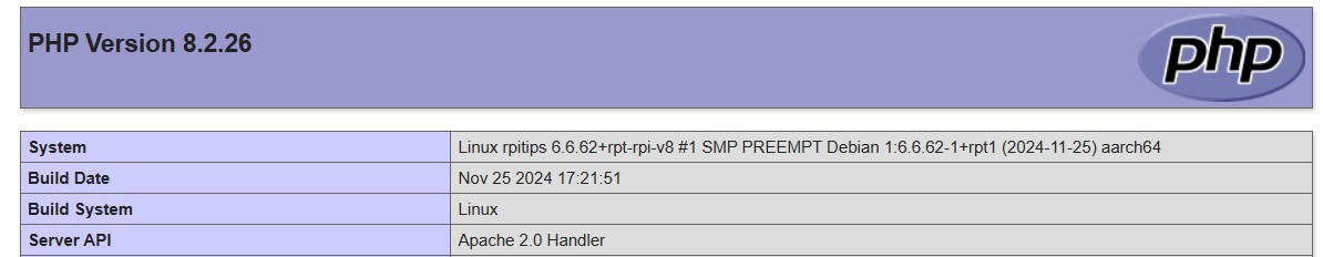 Set Up a LAMP Web Server on a Raspberry Pi in 2025 – RaspberryTips