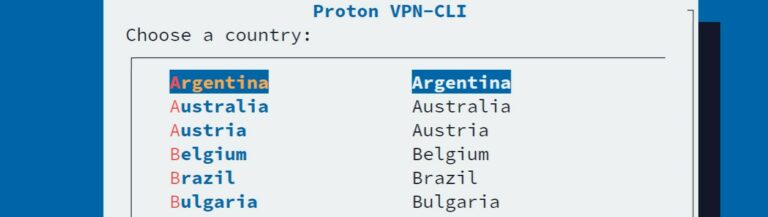 How To Install And Use Protonvpn On Raspberry Pi Gui And Cli Raspberrytips