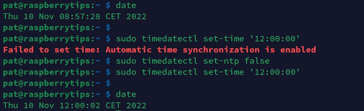 How To Sync Time With A Server On Raspberry Pi Raspberrytips