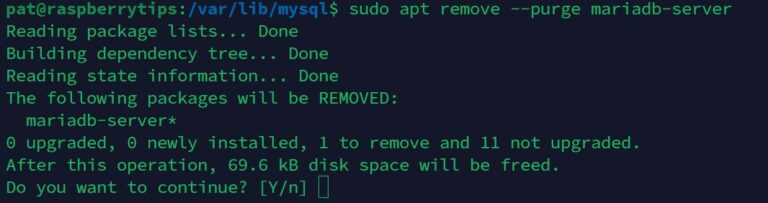 Safely Removing MySQL from Ubuntu: The Right Procedure – RaspberryTips