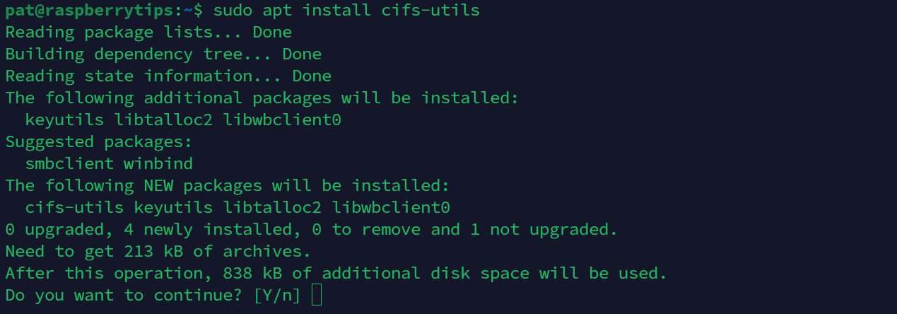 How To Easily Map A Network Drive On Ubuntu Gui And Commands Raspberrytips