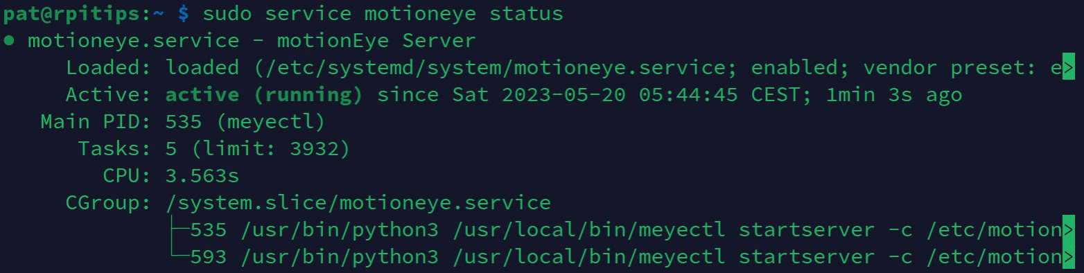 How to Install MotionEye on Raspberry Pi (Video Surveillance) – RaspberryTips