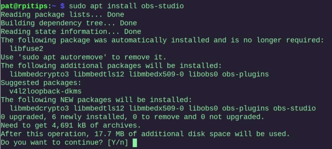 How to Install OBS Studio on Raspberry Pi OS? (Video Capture ...