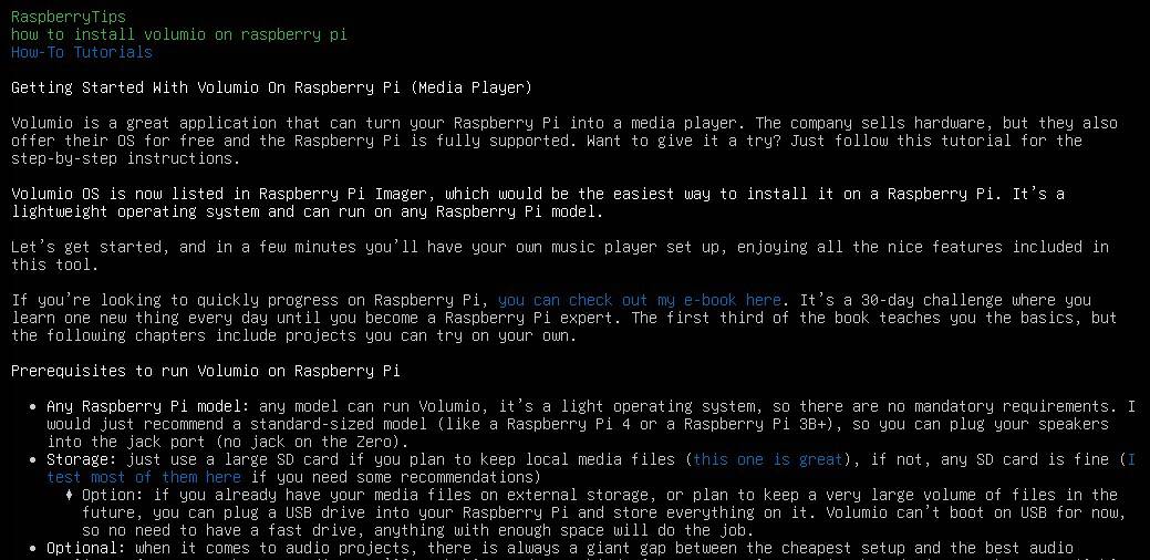3 Best Ways to Access a Website in a Linux Terminal – RaspberryTips
