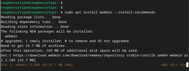 Webmin Ubuntu Server The Ultimate Installation Guide Raspberrytips