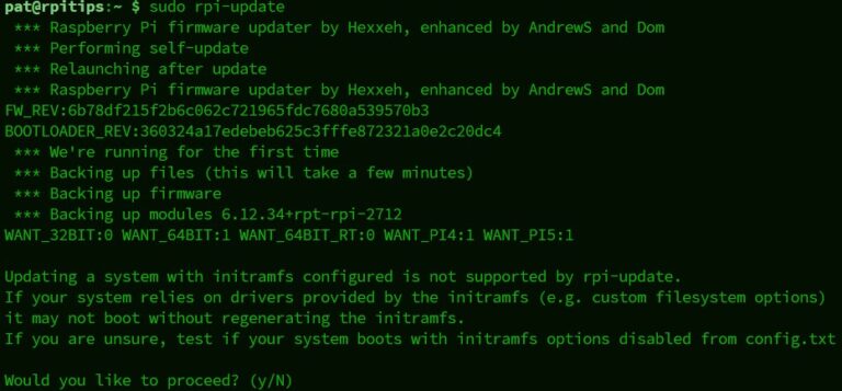How to Safely Upgrade Your Raspberry Pi Firmware (and when) – RaspberryTips