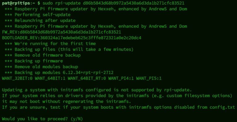 How to Safely Upgrade Your Raspberry Pi Firmware (and when) – RaspberryTips