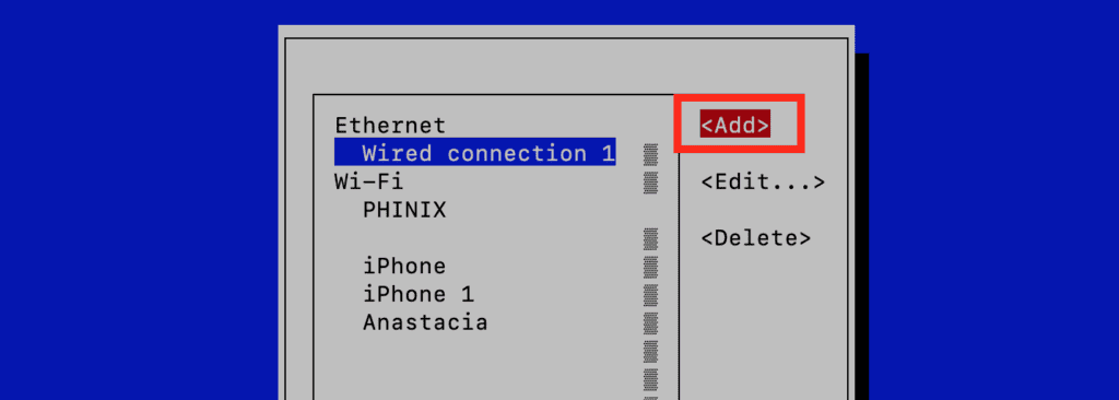 Configuring Ip Networking With Nmtui On Linux Raspberrytips