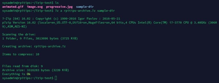 How To Use ‘7z’: The Complete Linux Command Guide – RaspberryTips