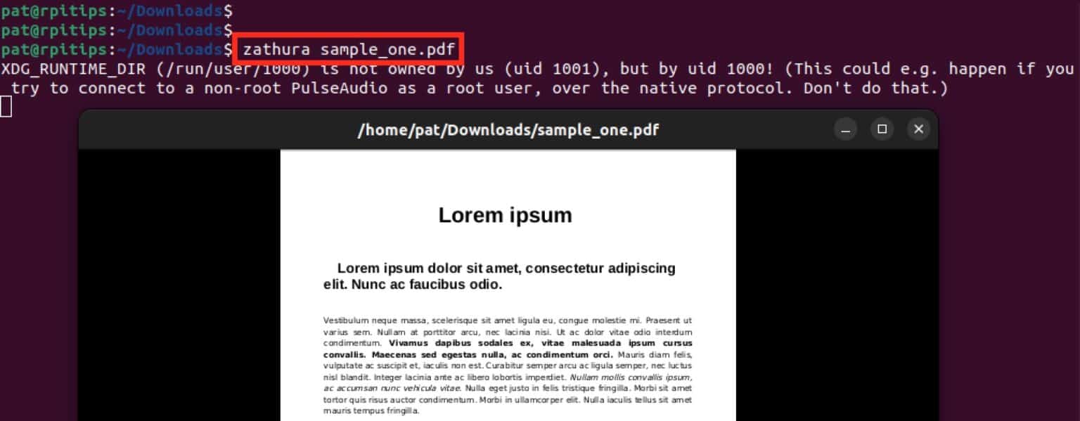 How To Open Pdfs In Linux Terminal No Gui Needed Raspberrytips
