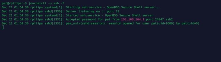 How To Use ‘journalctl’: The Complete Linux Command Guide – RaspberryTips