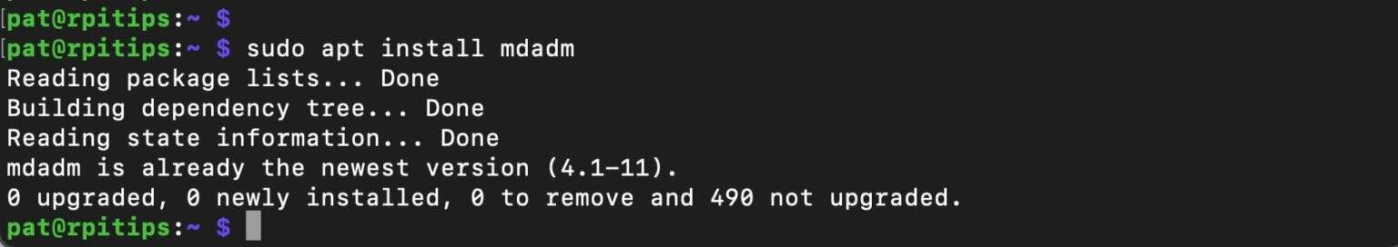 Set Up Raid On Raspberry Pi Step By Step Guide Raspberrytips