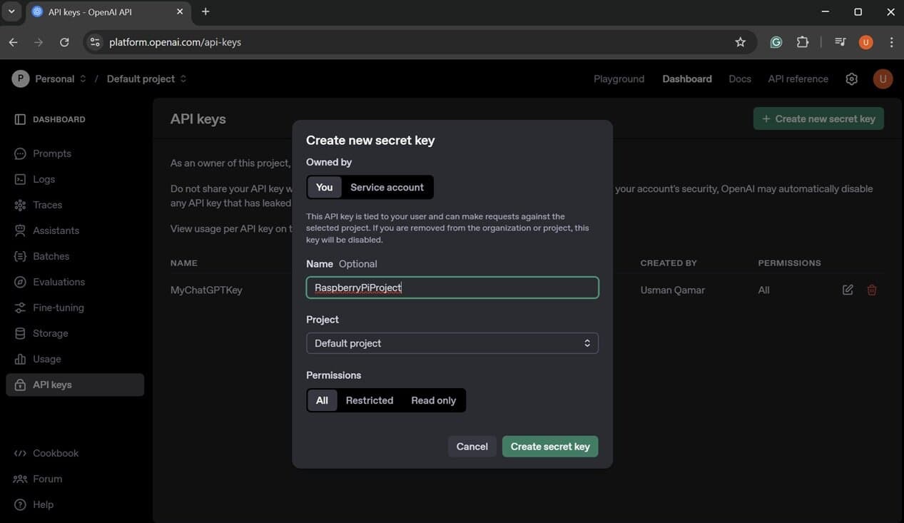 Python: Use the ChatGPT API for any Raspberry Pi Project – RaspberryTips